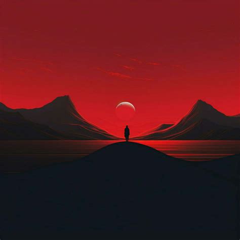 [100 ] Red Moon Wallpapers