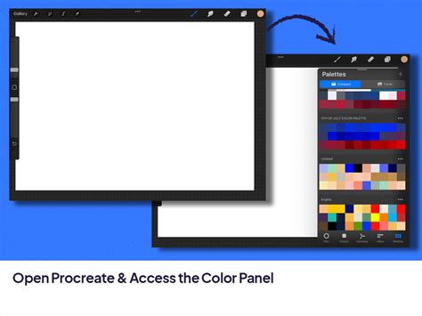 How To Import Color Palette In Procreate Brush Galaxy