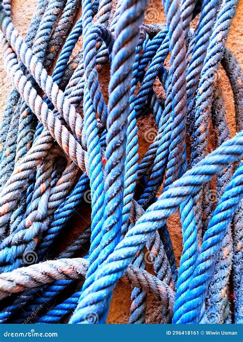 Rope For Tying Objects Stock Image Image Of Iron Including 296418161