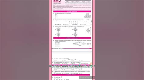 Sof Imo Sample Paper 2022 23 Class 3 Imo Sample Paper With Answers