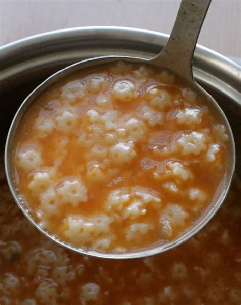 Sopa De Estrellitas Or Mexican Star Soup