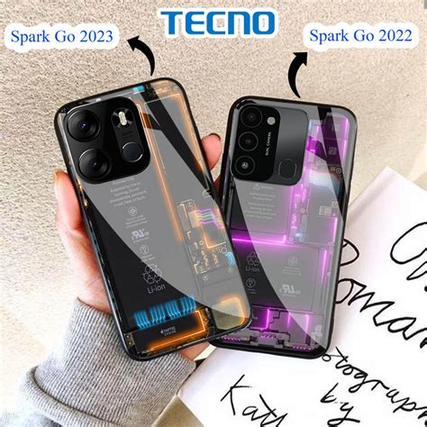 Jual Softcase Glass Kaca Tecno Spark Go 2022 And 2023 Casing Hp Tecno Spark Go 2022 And 2023 [a07