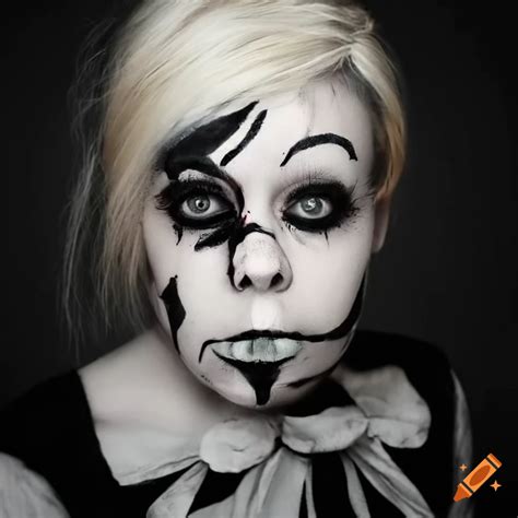 Ventriloquist Doll Makeup For Halloween