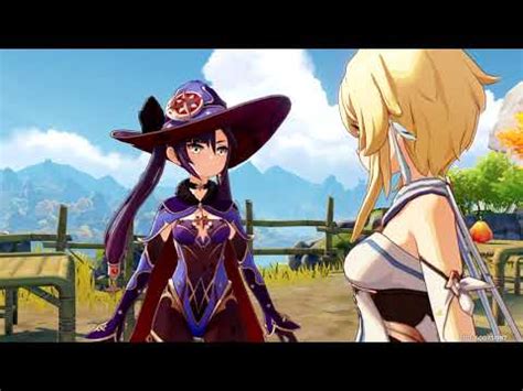 Genshin Impact Mona S Story Quest All Cutscenes Youtube