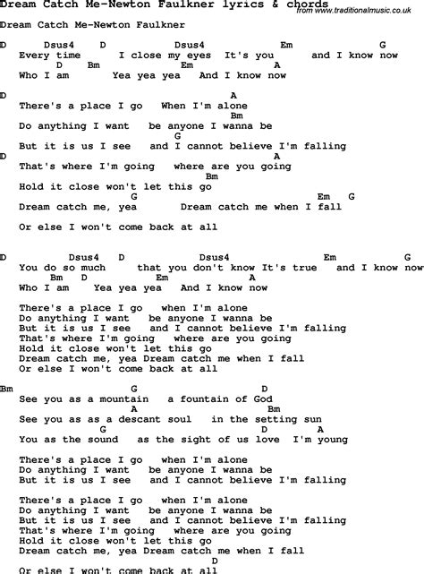 Catch Me Guitar Chords