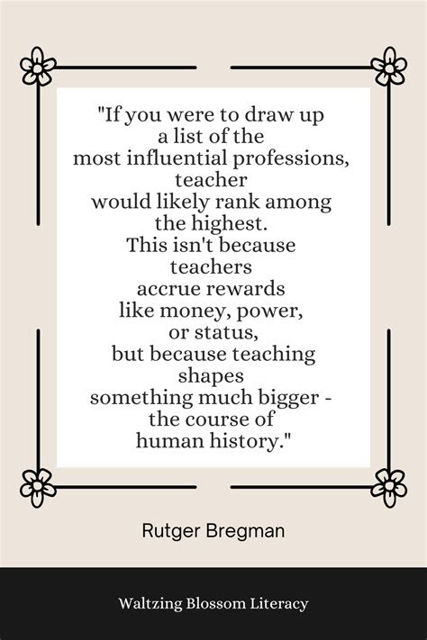 Rutger Bregman Inspirational Quote Free Phonics Lessons Phonics Lessons Multisyllabic Words