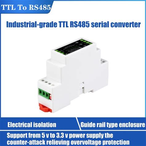 VTSG TTL To RS485 Electrical Isolated Serial Port Converter With Isolated Multiple Protection