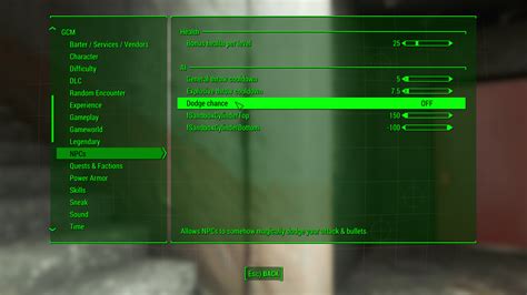 Mod Request Remove Ferals Bullets Dodging Move Request And Find
