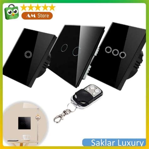Promo Saklar Lampu Touch Screen Luxury Hotel Led With Remote Diskon 28 Di Seller Dekoransa Shop