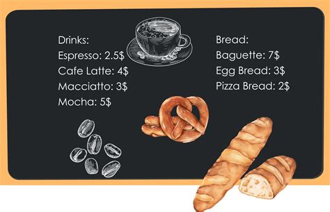 Free Background Menu Templates Editable And Printable