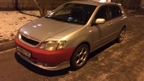 Toyota Corolla Runx 1 8 бензиновый 2001 на Drive2