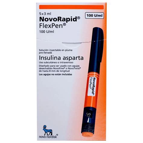 Novorapid Flexpen Insulin Aspart Injection 100u Ml 3 Ml At Rs 776 Piece In Nagpur
