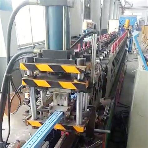 冷弯辊压成型机 钣金立柱成型机 电箱立柱成型设备 全自动生产线 阿里巴巴