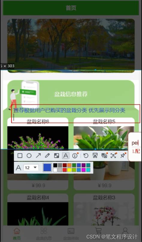 springboot计算机毕业设计大学生校园盆栽交易小程序【附源码】开题 论文 mysql 程序 部署 校园植物库程序设计报告 csdn博客