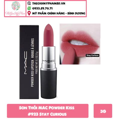 Son Mac Powder Kiss 923 Stay Curious Ko Tđson Mac Powder Kiss 923