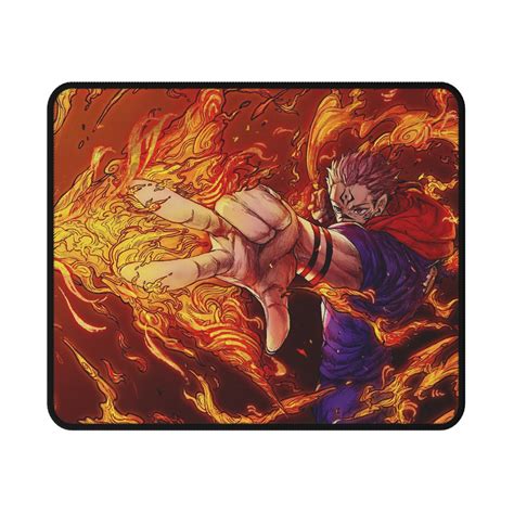 Sukuna Ryomen Mouse Pad Anime Mouse Pad Anime T Trendy Decor Office