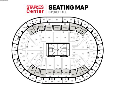 La Clippers Stadium Seating Chart Stadium Seating Chart