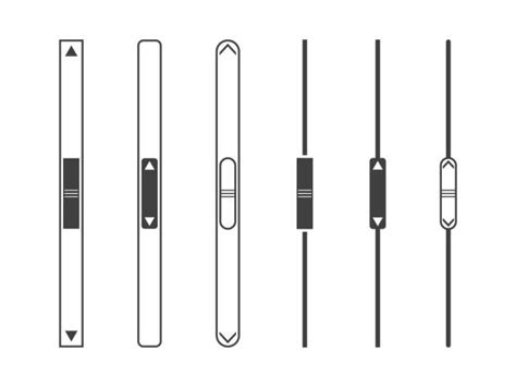 270 Scrollbar Stock Illustrations Royalty Free Vector Graphics And Clip