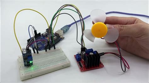 Automatic Recognition Fan Simple Diy Arduino Project Youtube