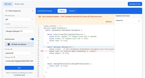 Firestore Security Rule Always Returns Null For Resource Stack Overflow