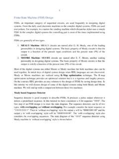 Finite State Machine FSM Design Finite State Machine Fsm Design Pdf PDF PRO