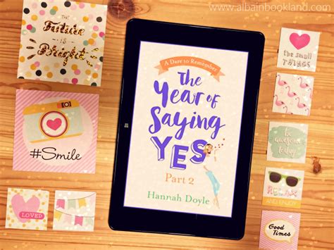 Book Review The Year Of Saying Yes Part 2 By Hannah Doyle Alba In Bookland