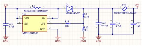 General Schematic Sipm Detector Module