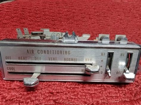 1970 Oldsmobile Cutlass A C Heater Control Oem Dash Ac Panel Ebay