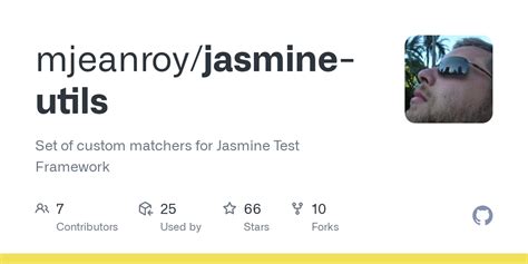 Github Mjeanroyjasmine Utils Set Of Custom Matchers For Jasmine