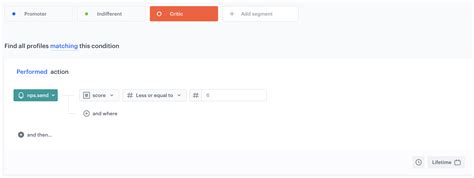 Dynamic NPS Survey Synerise Hub