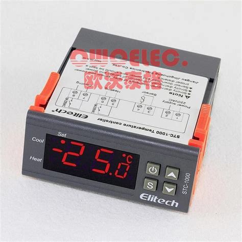 Elitech Stc 1000 110v Thermostat Temperature Contr Grandado