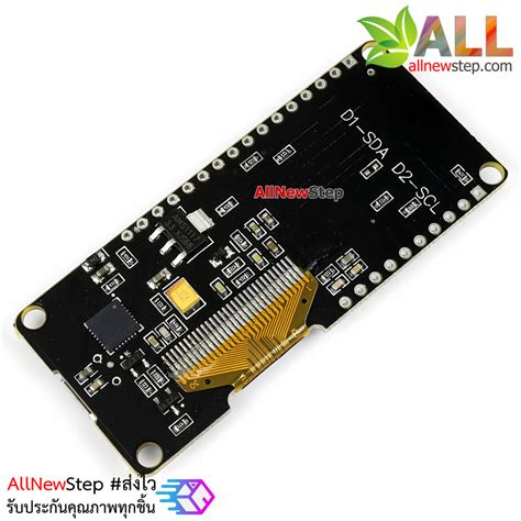 Nodemcu Wemos Esp8266 12e12f Built In 096 นิ้ว Oled บอร์ด Nodemcu พร้อมจอ Oled Arduinoall
