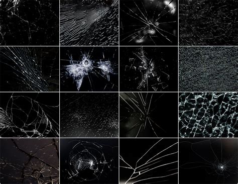 Broken Glass Effect  And Png Overlays By Graphicspirit Thehungryjpeg