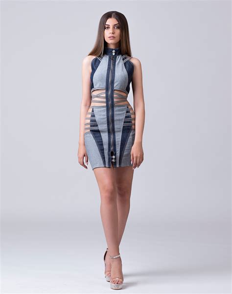 Деним рокля Unknown Dimension