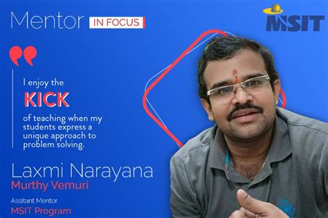 Msit Program On Linkedin Mentorinfocus Teacher Learningbydoing