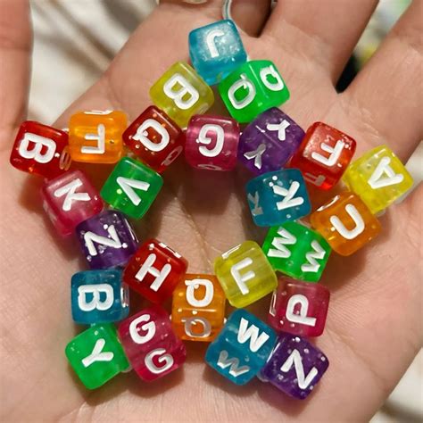 Star Made With Letter Beads Kandi Bracelets With Letters Tutorial