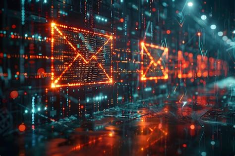 Premium Photo Cyber Security Ransomware Email Phishing Internet Technology