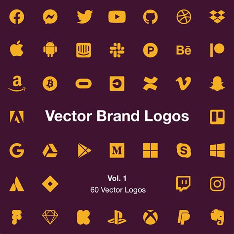 Vector Brand Logos Vol 1