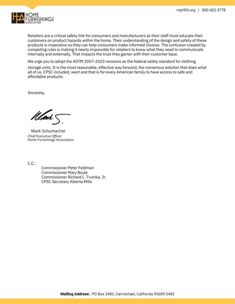 Letters Urge Cpsc To Implement Sturdy Act Home News Now