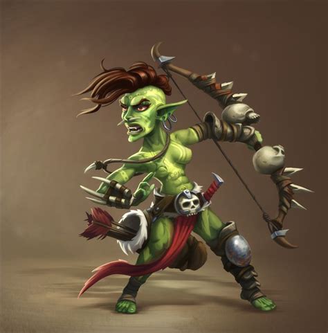 Goblin Tribe Hunter Kirill Plotnikov On Artstation At