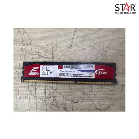 Ram Ddr3 Team 4g Bus 1600 Elite Qsd Tinhocngoisao Com