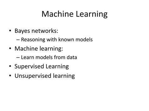 PPT CPSC 7373 Artificial Intelligence Lecture 6 Machine Learning PowerPoint Presentation
