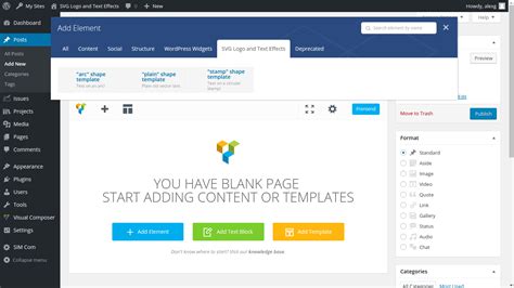 Slate Visual Composer Integration Extension • Dashed