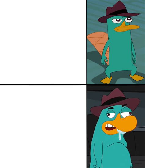 Perry The Platypus And Jerry The Platypus Template For Ya R