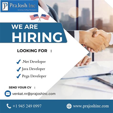 Prajosh Inc On Linkedin Usitrecruitment Usitrecruiters Usitbenchsales Usitstaffing Usitjobs
