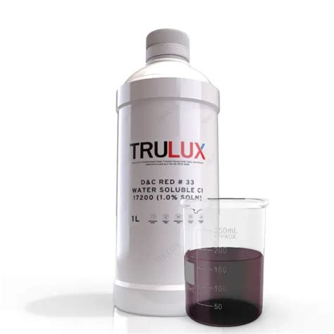 Dandc Red 33 Water Soluble Ci 17200 1 0 Soln Trulux