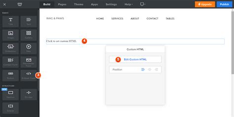 Adding A Form To Weebly