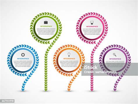 추상 옵션 인포 그래픽 템플릿입니다 비즈니스 프레 젠 테이 션 또는 정보 배너에 대 한 인포 그래픽입니다 0명에 대한 스톡 벡터 아트 및 기타 이미지 Istock