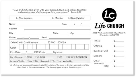 Custom Offering Envelope Design Service Template 10