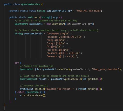 Ingestion Of Quantum Computing Api Into Our Java Code By Mahesh Jul 2024 Medium